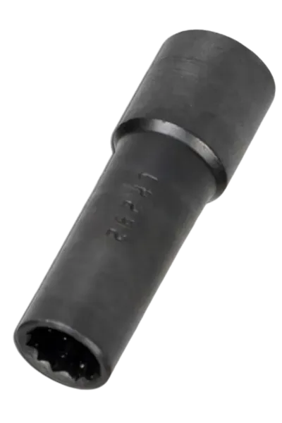 Chave Soquete Estriado 13mm com Encaixe 1/2" para Cabeçote - CR - Brazzo